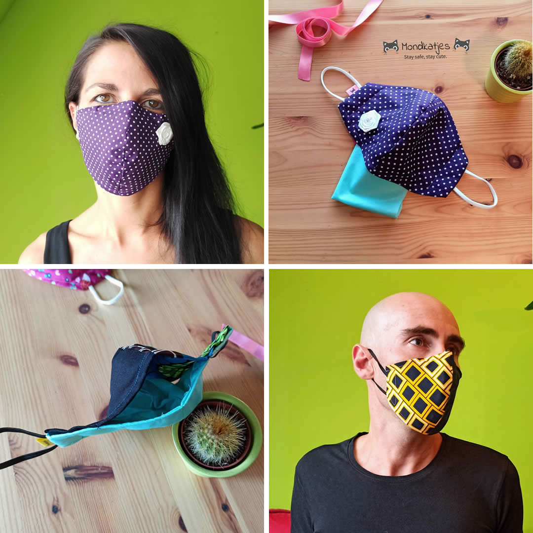 About Mondkatjes | Trendy stylish fashion face masks | Netherlands