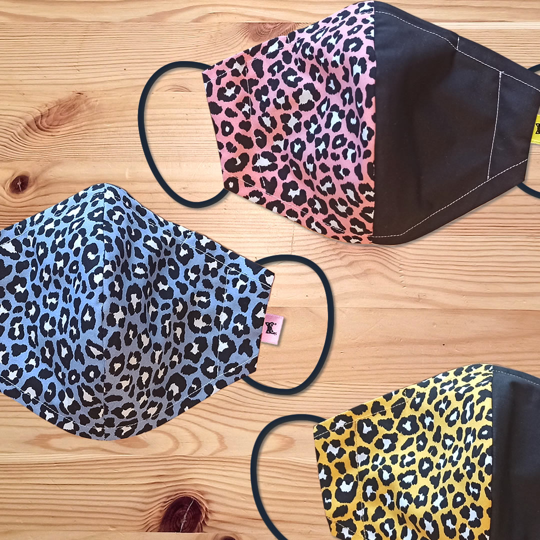Animal print face masks | Amsterdam, NL | Mondkatjes